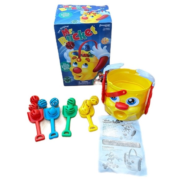 Vintage | Toys | Vintage Mr Bucket Sorting Color Game Pressman | Poshmark